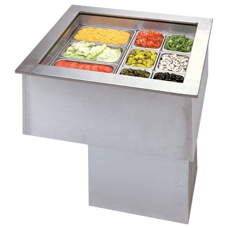 APW Wyott CWC-5, Electric Drop-in Refrigerated Cold Food Well, 5 Pan ...
