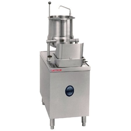 Market Forge MT10, 10 Gallon Direct Steam 2/3 Jacket Kettle w/ Modular ...