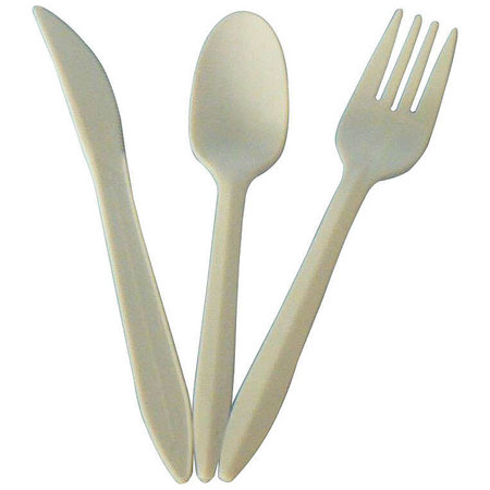 Goldmax Poly-King MK12, Individually Wrapped Plastic Flatware Set (500 ...