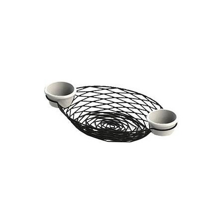 TableCraft BK171372, 13-1/4" x 7-1/4" Artisan Collection Wire Food ...