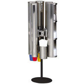 Dispense-Rite ARS-6, Rotating Mounting Stand for (6) Dispensers, ARS/EZ ...