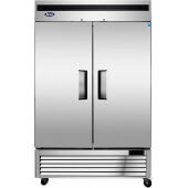 Atosa MBF8507GR 2 Solid Door Reach-In Refrigerator