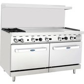 CookRite ATO-2B48G, 206,000 Btu Gas Restaurant Range, 2 Burner, 2 ...