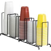 Dispense-Rite WR-5, 8-44 oz Cup Dispenser Rack Organizer, 5 Section ...