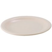 Winco MMPR-8, 8" Tan Melamine Round Plate (12/case)