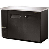 True TBB-24-48, 49" 2 Solid Door Back Bar Cooler
