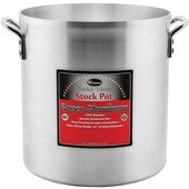 Winco ALHP-24, 24 Quart Heavy Duty Elemental Aluminum Stock Pot