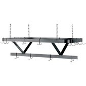 Advance Tabco GC-144, 144" Powder Coated Steel Ceiling Mounted Triple ...