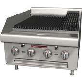 Southbend HDCL-18, 18" Countertop Gas Charbroiler, Lava Rock, 60,000 Btu
