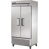 True T-35-HC, 40" 2 Solid Door Reach-In Refrigerator, T-Series