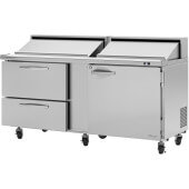 Turbo Air PST-72-D2R-N Sandwich / Salad Prep Table