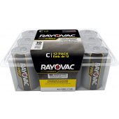 Rayovac RAYALC12PPJ, Ultra Pro Alkaline C Batteries (12/pk)