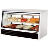 True TSID-72-3-L, 72" Refrigerated Deli Display Case, Low-Height Single ...