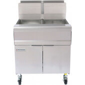 Frymaster MJ250, 100 Lb Gas Freestanding Fryer, 244,000 BTU