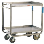 Lakeside 8820, 36 1/2" x 21 1/4" Stainless Steel Utility / Bus Cart w ...