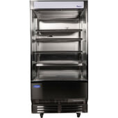 Atosa AOM-40B, 40" Vertical Open Display Case Merchandiser