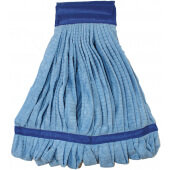 Impact Products LF0003, 17.5 oz Large Microfiber Tube Mop, Blue (12/pk)