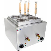 Omcan USA 43559, 1.2 kW Electric Pasta Cooker, 3.2 Gallon Capacity