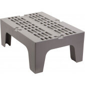 Cambro DRS360480, 36" x 21" Polypropylene Dunnage Rack, 1,500 Lb Capacity