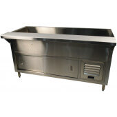 Advance Tabco MACP-4-DR, 62 1/2" Refrigerated Cold Food Buffet Table, 4 ...