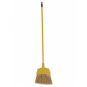 Boardwalk BWK932M, 53" Smooth Surface Flagged Angle Broom, Yellow (12/case)