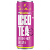 Teatulia RTD-SBO-12, 12 oz Organic Wildberry Oolong Iced Tea (12/case)
