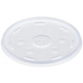 Dart 32SL, Straw Slot Lids for 32 oz Cups, White (500/case)