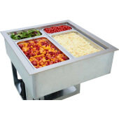 Wells Mfg RCP-243, Electric Drop-In Refrigerated Cold Food Well, (2) 4/ ...
