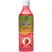 Savia 2045 16.9 fl oz Strawberry Aloe Vera Drink