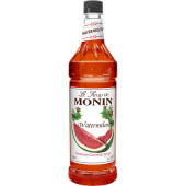 Monin M-FR059F Watermelon Flavoring Syrup, 1 Liter