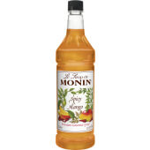 Monin M-FR122F Spicy Mango Flavoring Syrup, 1 Liter