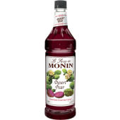 Monin M-FR065F Desert Pear Flavoring Syrup, 1 Liter