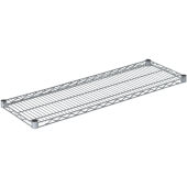 Olympic J1442C 42" x 14" Chromate Wire Shelf