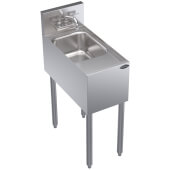 Krowne KR24-1C-E 12" x 19" Underbar 1 Compartment Hand Sink