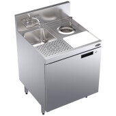 Krowne KR24-MS24-C 24" x 24" Underbar 1 Compartment Sink
