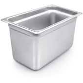 CAC STPQ-25-6, 1/4 Size Stainless Steel Steam Table Pan, 6" Deep