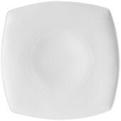 CAC RCN-FS6, 6 7/8" x 6 7/8" Clinton Porcelain Plate, Super White (12/case)