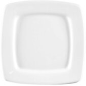 CAC RCN-S5Q, 6" x 6" Clinton Porcelain Plate, Super White (12/case)