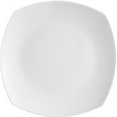 CAC COP-SQ20, 11 1/4" x 11 1/4" Coupe Porcelain Plate, Super White (12 ...