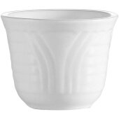 CAC CRO-45, 4.5 oz Corona Porcelain Chinese Tea Cup, Super White (12/case)