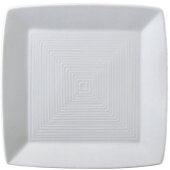 Vertex China ARG-S37, 3" x 3" Signature Porcelain Plate, Bright White ...