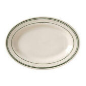 Vertex China DMG-12, 10 3/8" Del Mar Green Porcelain Platter, American ...