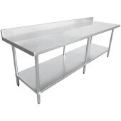 Omcan USA 22084 84" x 24" Stainless Steel Work Table