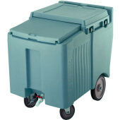 Cambro ICS125LB401 125 Lb Sliding Lid Mobile Ice Bin