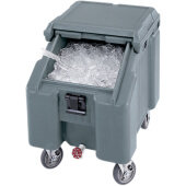 Cambro ICS100L191 100 Lb Sliding Lid Mobile Ice Bin