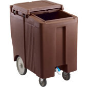 Cambro ICS175TB131 175 Lb Sliding Lid Mobile Ice Bin