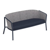 EmuAmericas E1219, Indoor / Outdoor Carousel Aluminum Lounge Loveseat