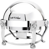 Eastern Tabletop 3118LH-SS, 8 Quart Round Lion Head Chafing Dish w ...