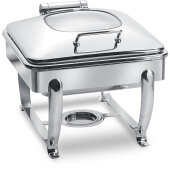 Eastern Tabletop 3914G/S, 6 Quart Square Park Avenue Induction Chafing ...