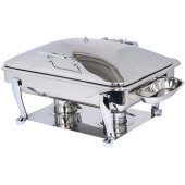 Eastern Tabletop 3935S, 8 Quart Rectangular Crown Induction Chafing ...